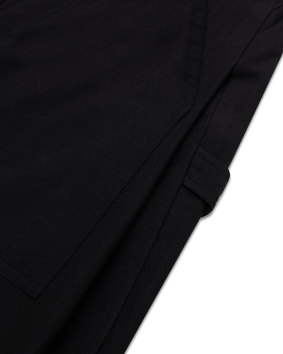 Side Pleat Carpenter Pant - V2 - Black – Open Bar Funeral
