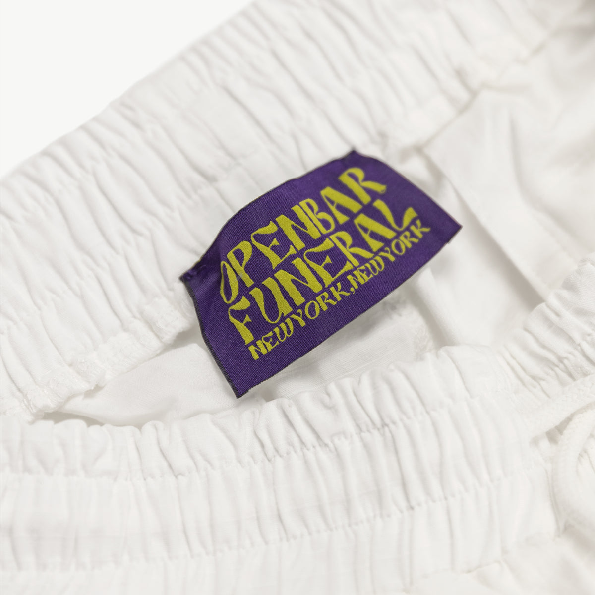 Cargo Pant - White – Open Bar Funeral